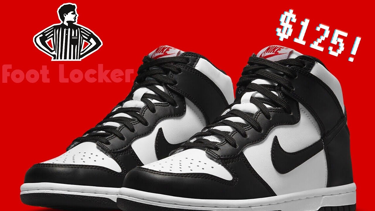 Nike Dunk High Unboxing and Overview, sitting on Foot Locker shelves ...