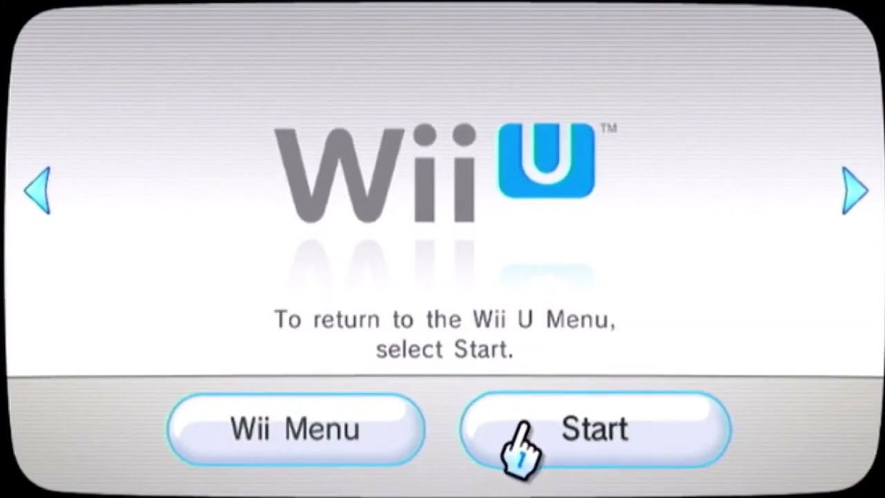 What Happens if you open the Wii U Menu on a Normal Wii? - YouTube