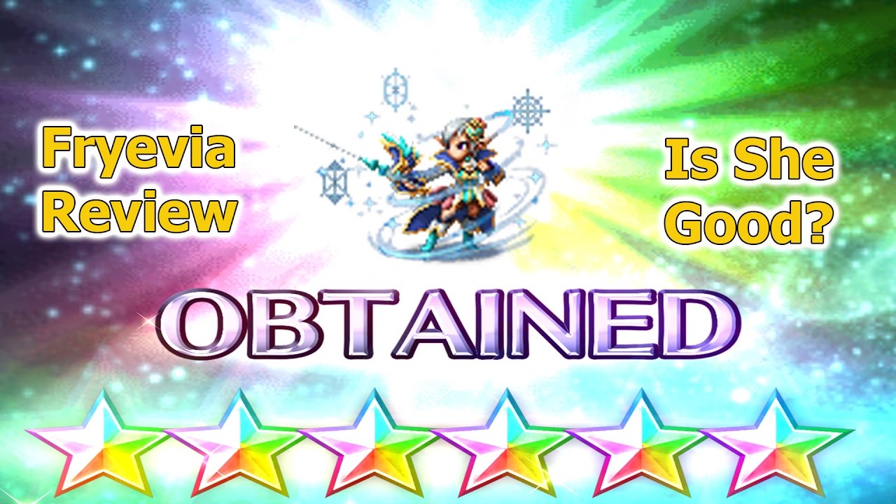 FF BE 6 Stars Fryevia Review: The Absolute Ice Queen(#104) - YouTube