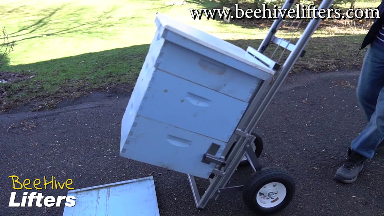 Electric Beehive Lifter (Beekeeping) - YouTube