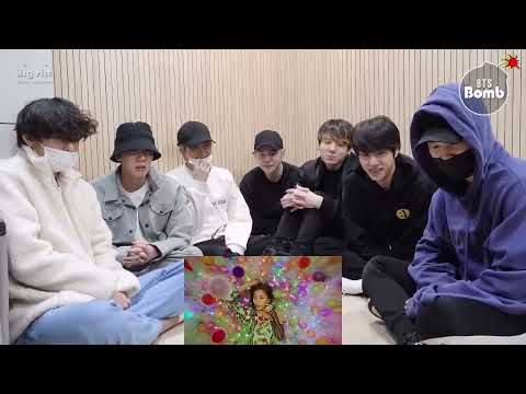 bts reaction to twice fancy mv