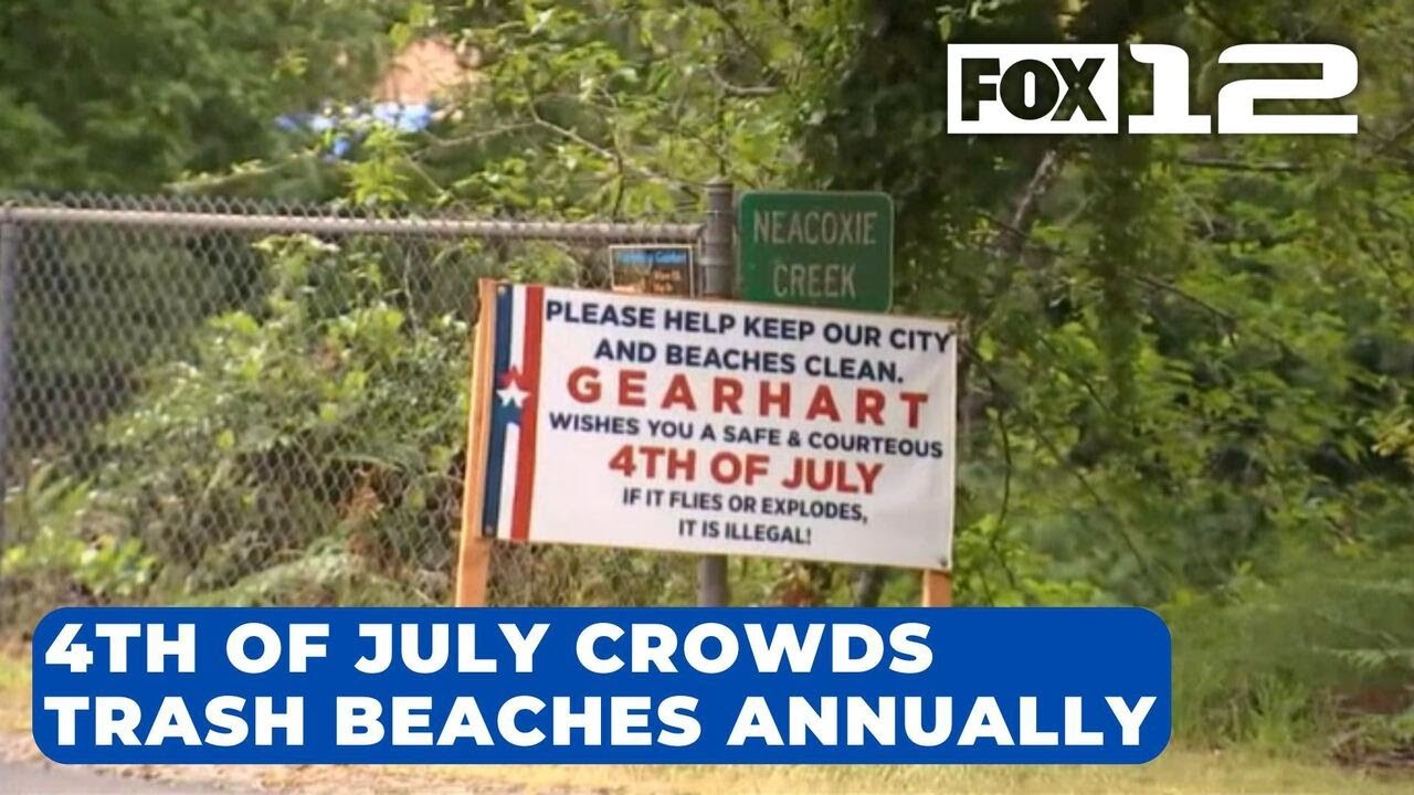 Coastal Oregon communities frustrated over 4th of July trash left on ...