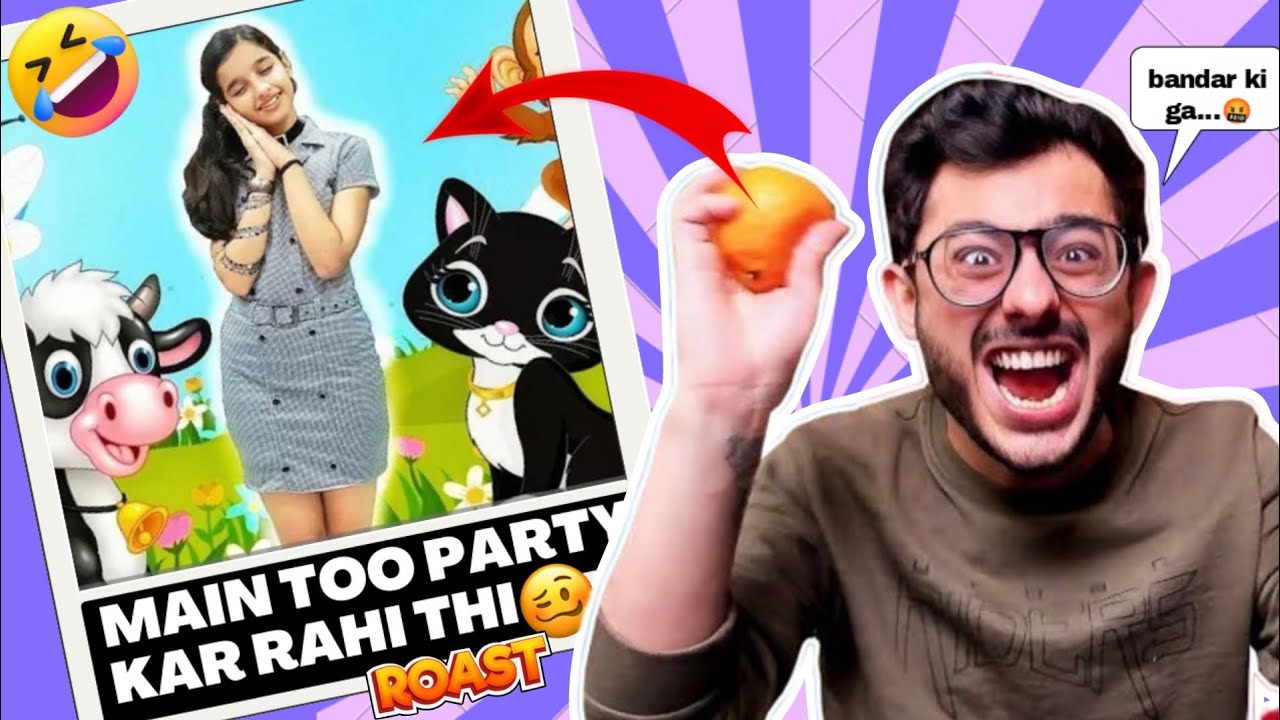 MAIN TOO PARTY KAR RAHI THI 🤢 // @CarryMinati - YouTube