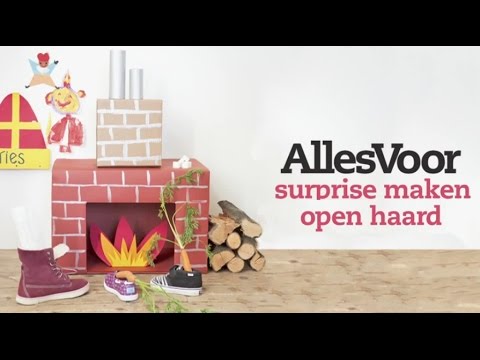 AllesVoor Sint surprise maken - open haard - YouTube