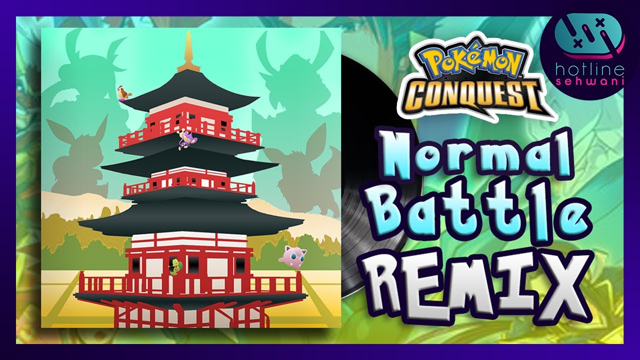 Normal Battle SynthWave【REMIX】 Pokémon Conquest Hotline Sehwani - YouTube