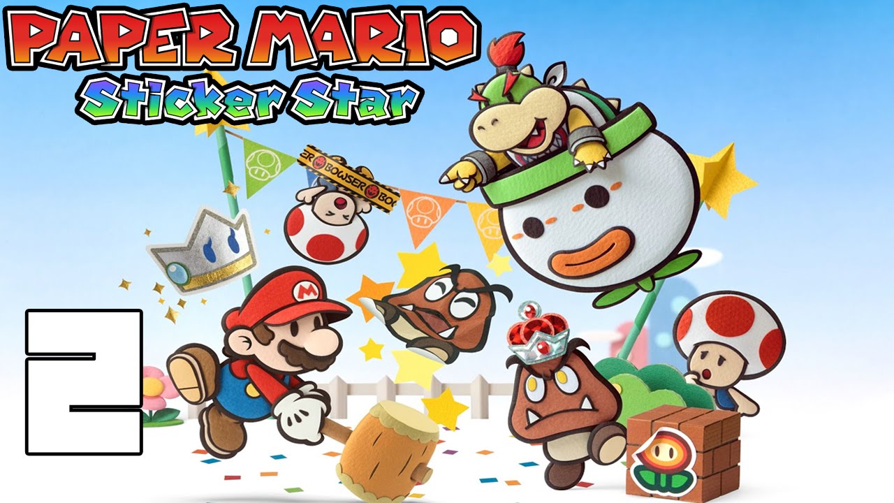 Paper Mario Sticker Star! Capitulo 2! - YouTube
