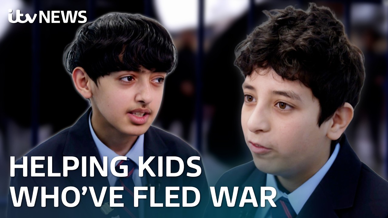 Inside a school helping displaced children prepare for life in UK | ITV ...