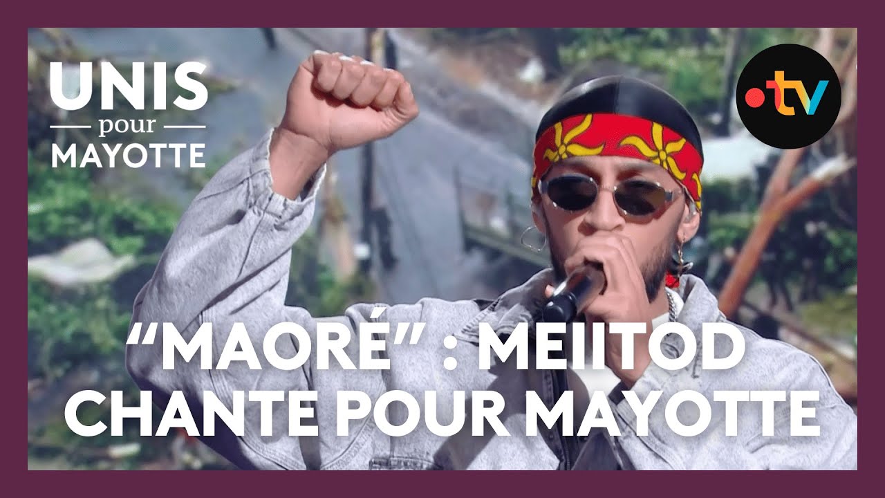 "Unis pour Mayotte" : Meiitod chante "Maoré" - YouTube