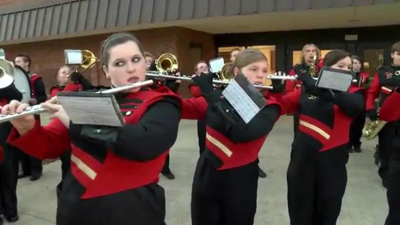Daniel Boone High School band performs LIVE on WJHL - YouTube
