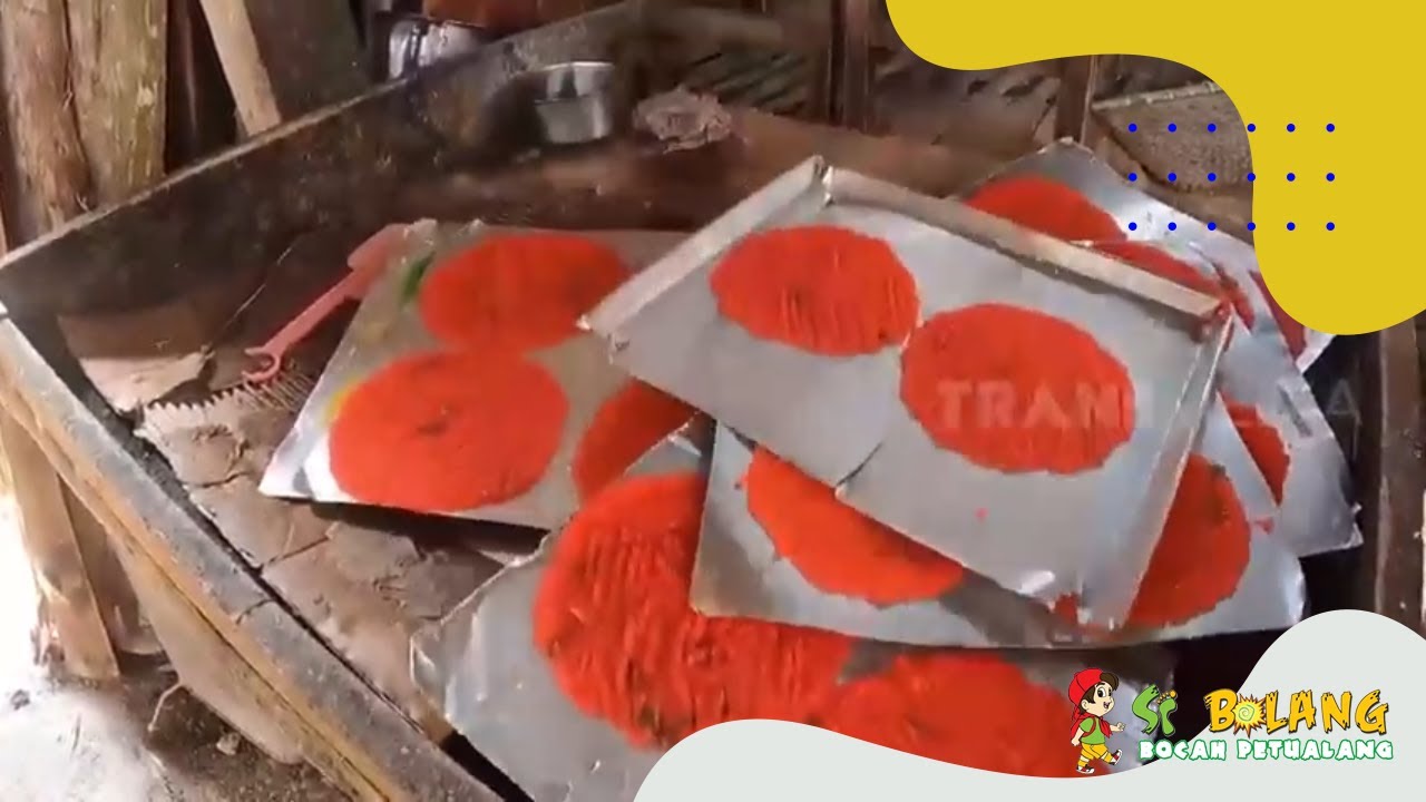 Membuat Jajanan Opak Becak | SI BOLANG (10/10/22) - YouTube