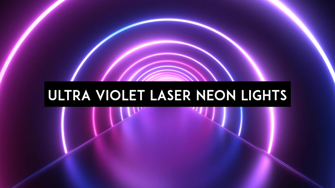 Ultra Violet Laser Neon Lights || VJ Loops Pack - YouTube