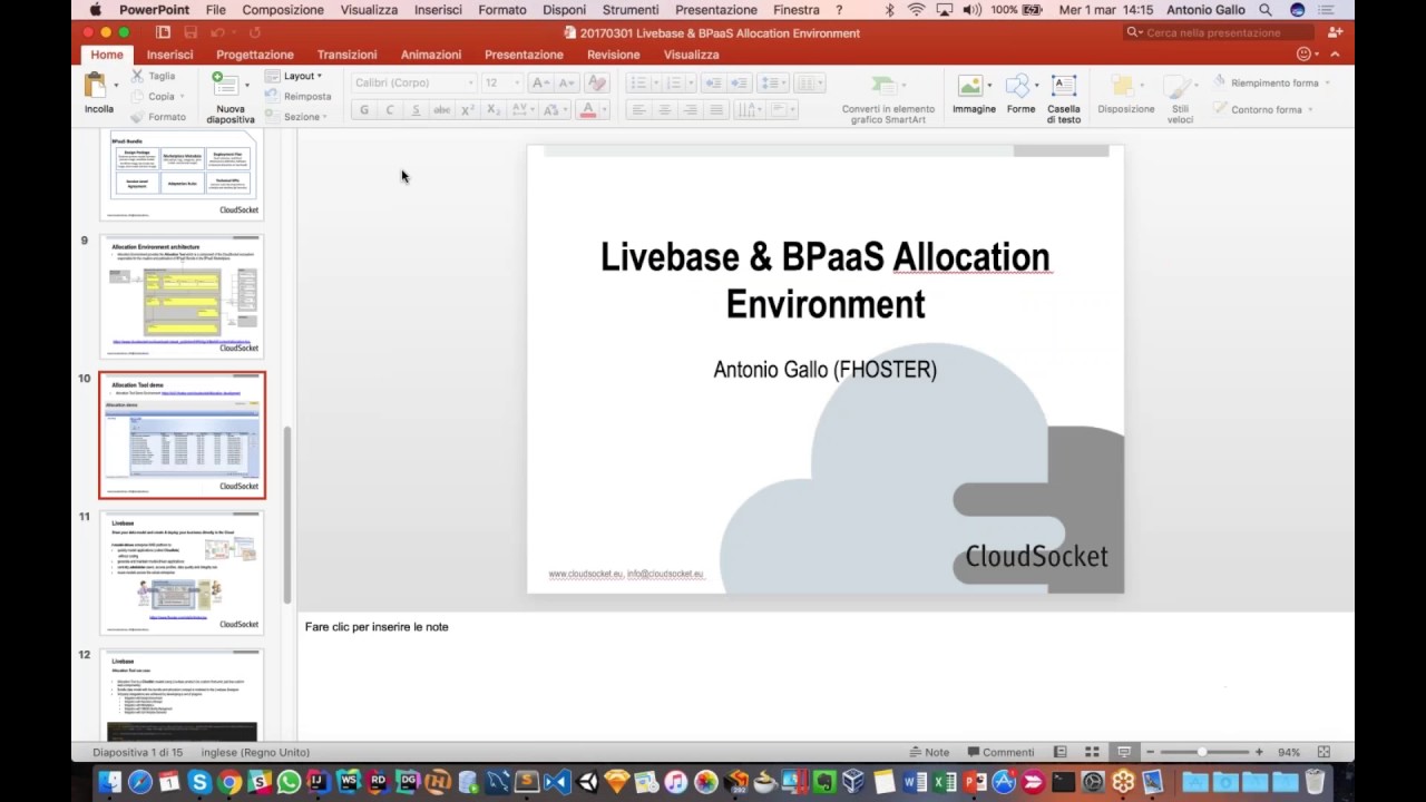 CloudSocket Webinar: Livebase BPaaS Allocation Environment - YouTube