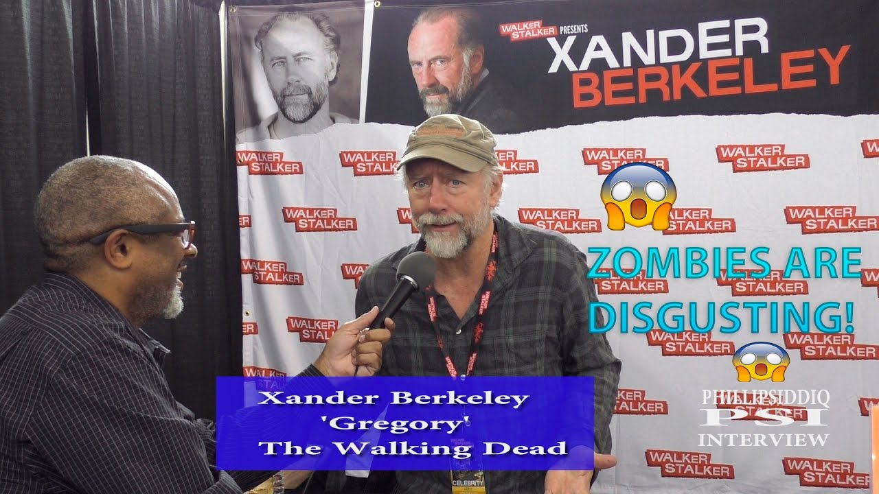 Phillip Siddiq and Xander Berkeley at Walker Stalker Con SF! - YouTube