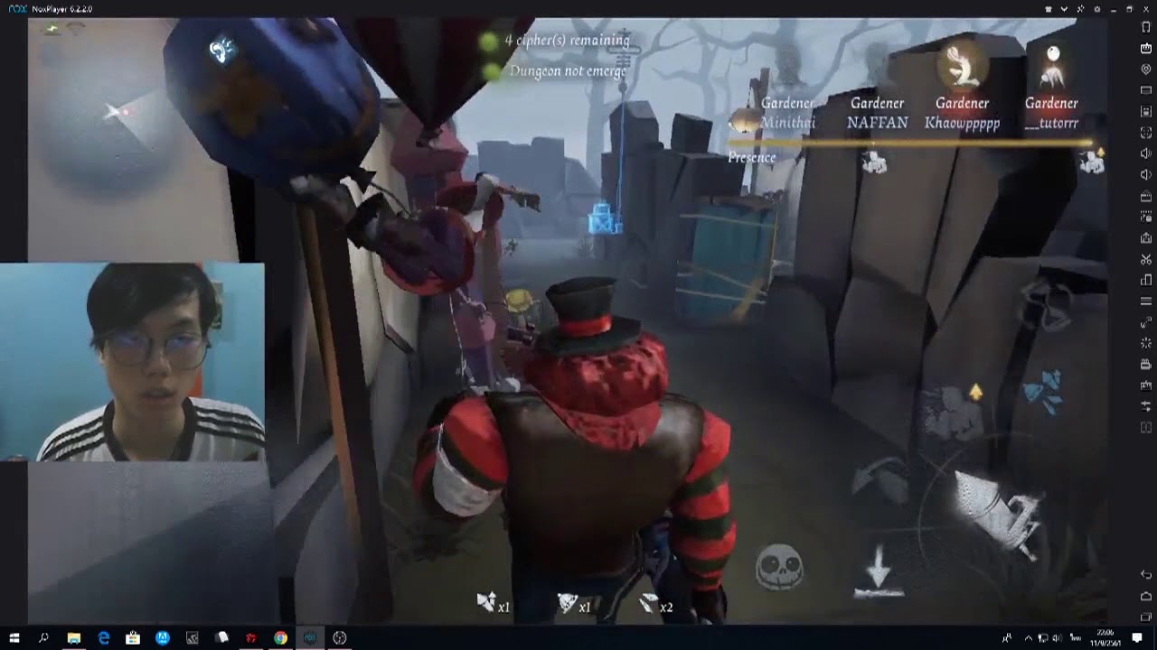 identity v ep.1 Hunter Smiley Face - YouTube