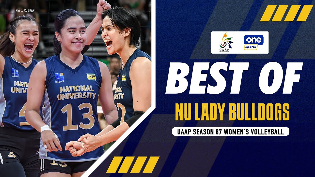 BEST OF NU LADY BULLDOGS | UAAP SEASON 87 WOMEN’S VOLLEYBALL - YouTube