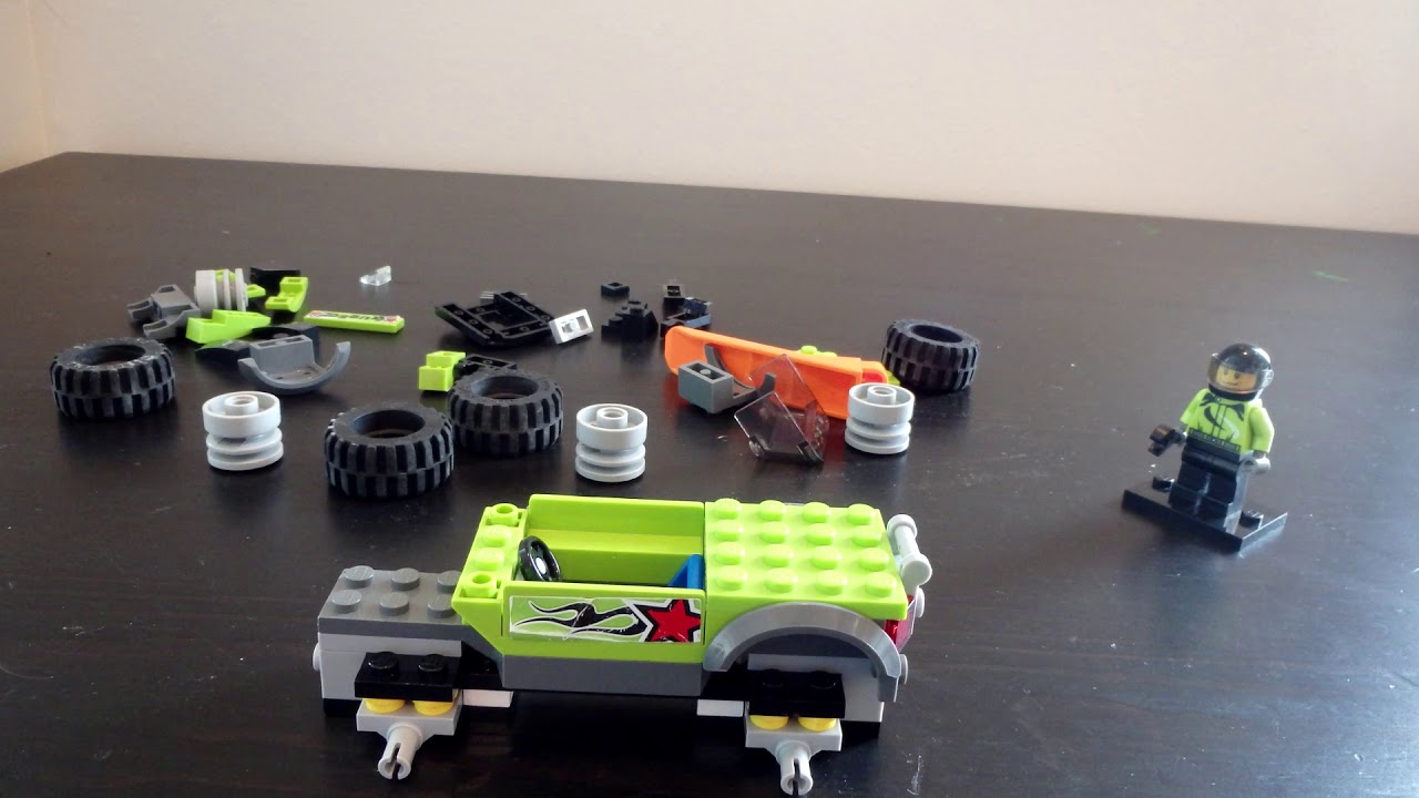 Lego City 60055 Monster Truck Lego Speed Build - YouTube