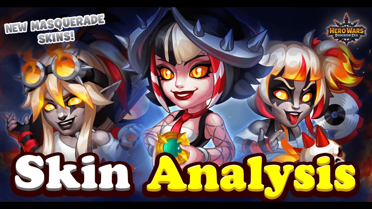 Hero Wars Masquerade Skins Analysis - YouTube
