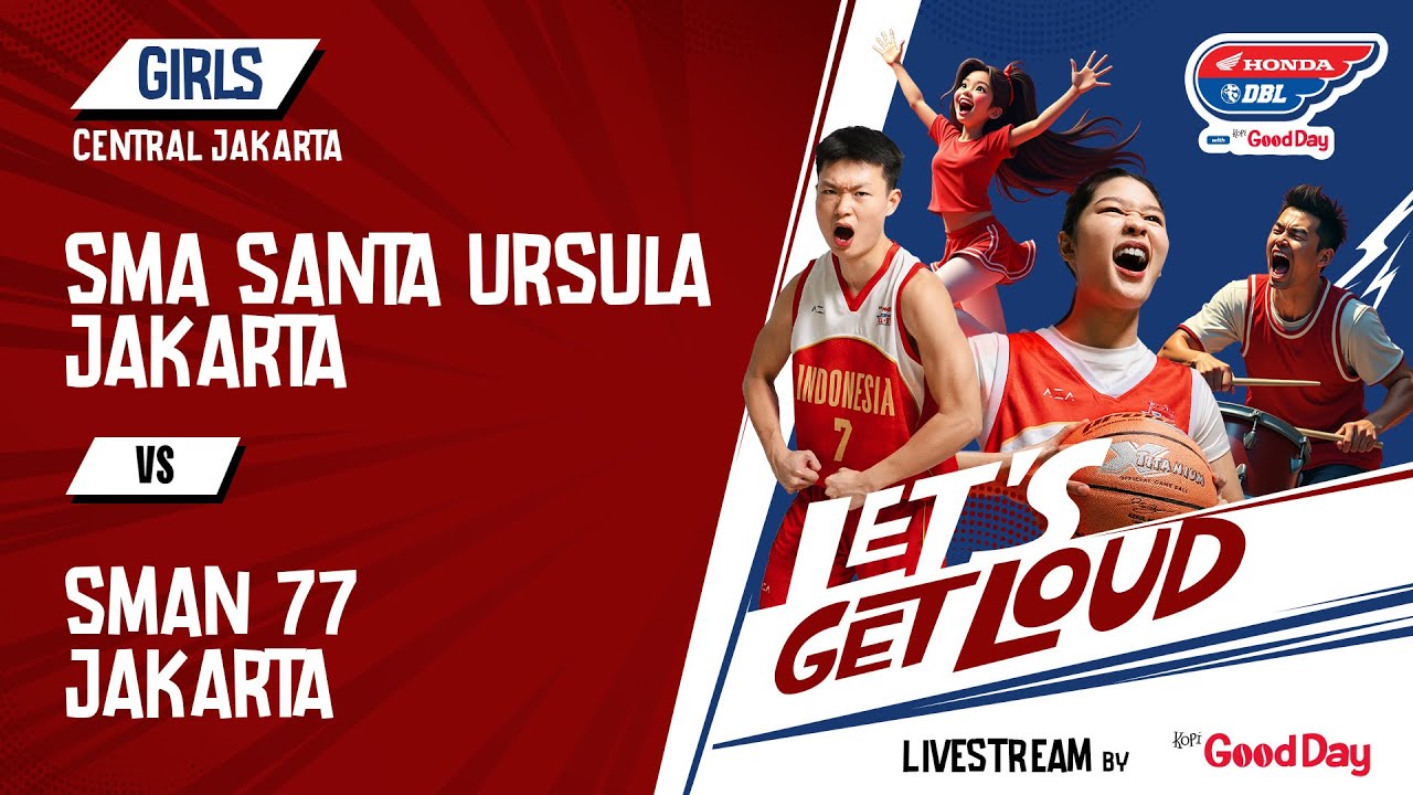 SMA SANTA URSULA JAKARTA VS SMAN 77 JAKARTA - YouTube