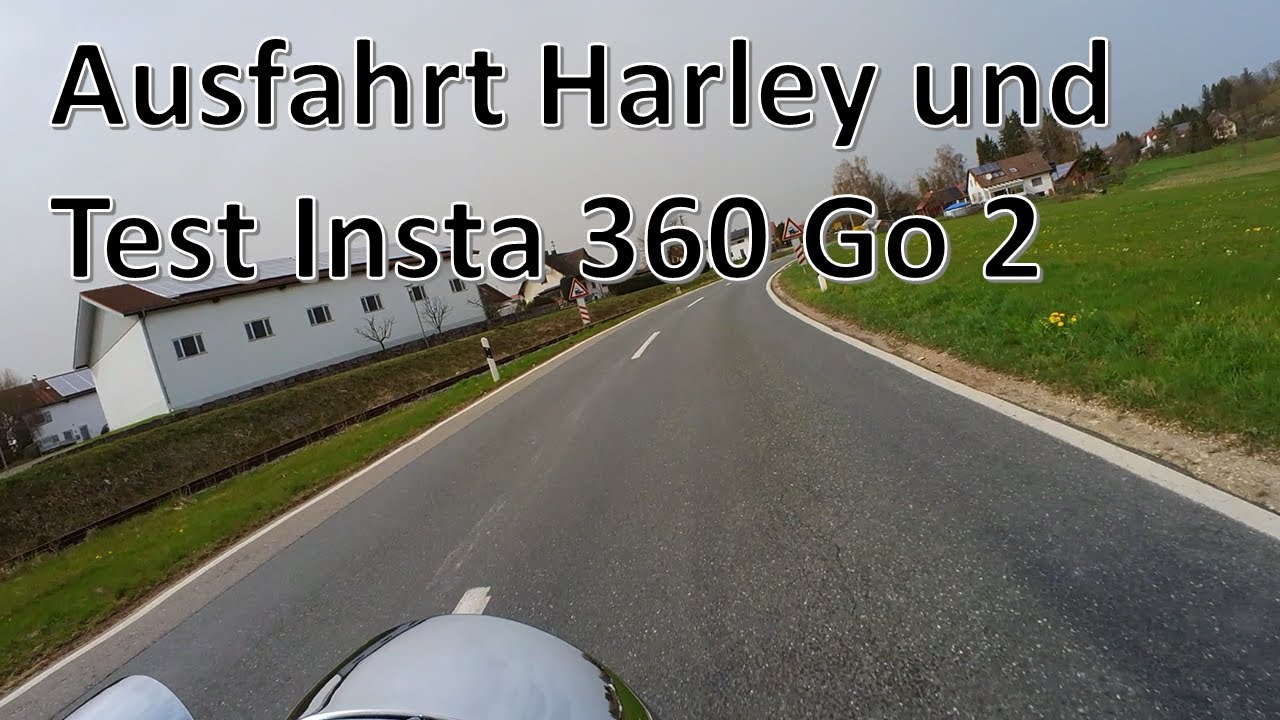Harley Testfahrt mit Insta 360 Go 2 - YouTube