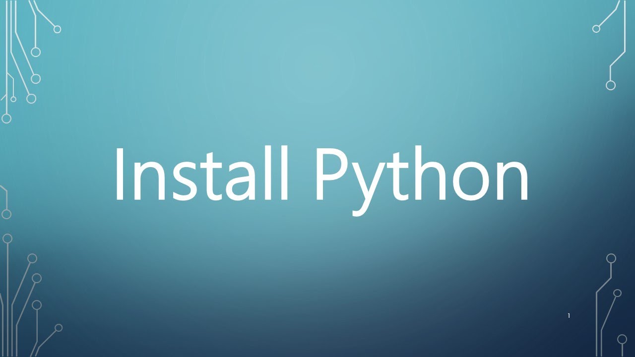 2- Install Python (Arabic) - YouTube