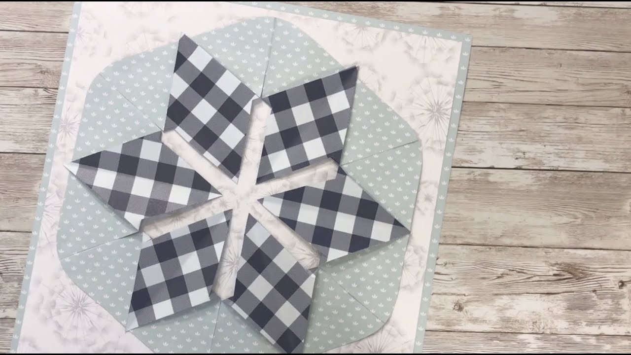How to Create a Hexagon Star Frame by Creative Memories - YouTube