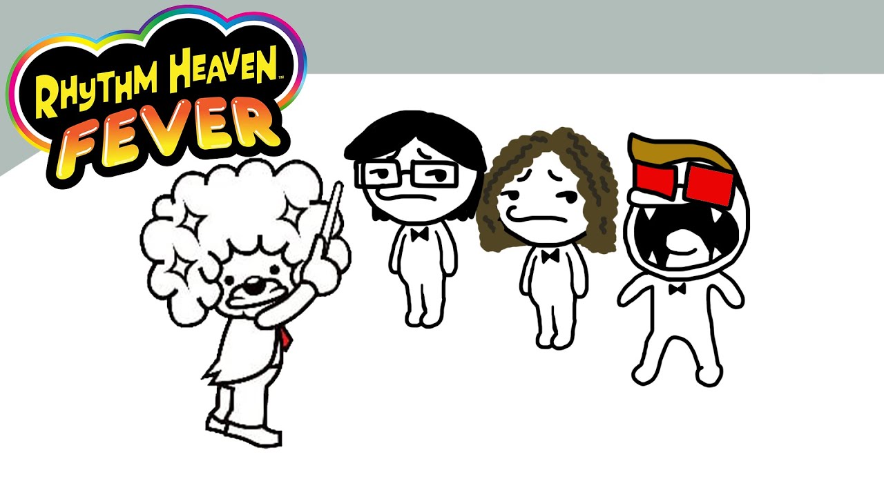 Our FIRST TIME Playing Rhythm Heaven Fever - YouTube