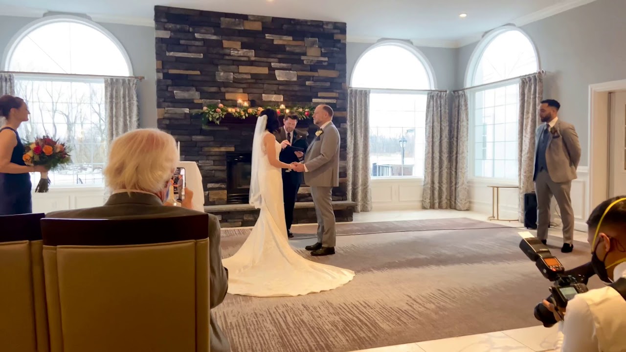 Roger Hoerl- Rebecca Fedele Wedding Ceremony - YouTube