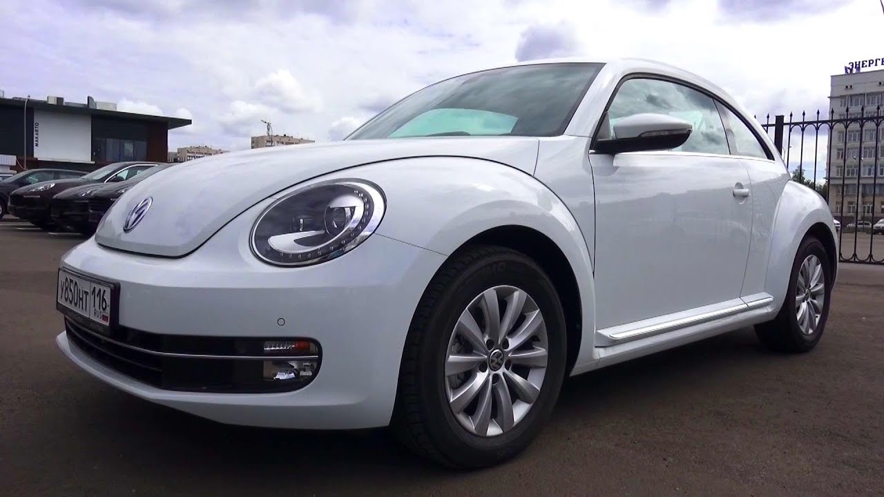 2015 Volkswagen Beetle. Start Up, Engine, and In Depth Tour. - YouTube