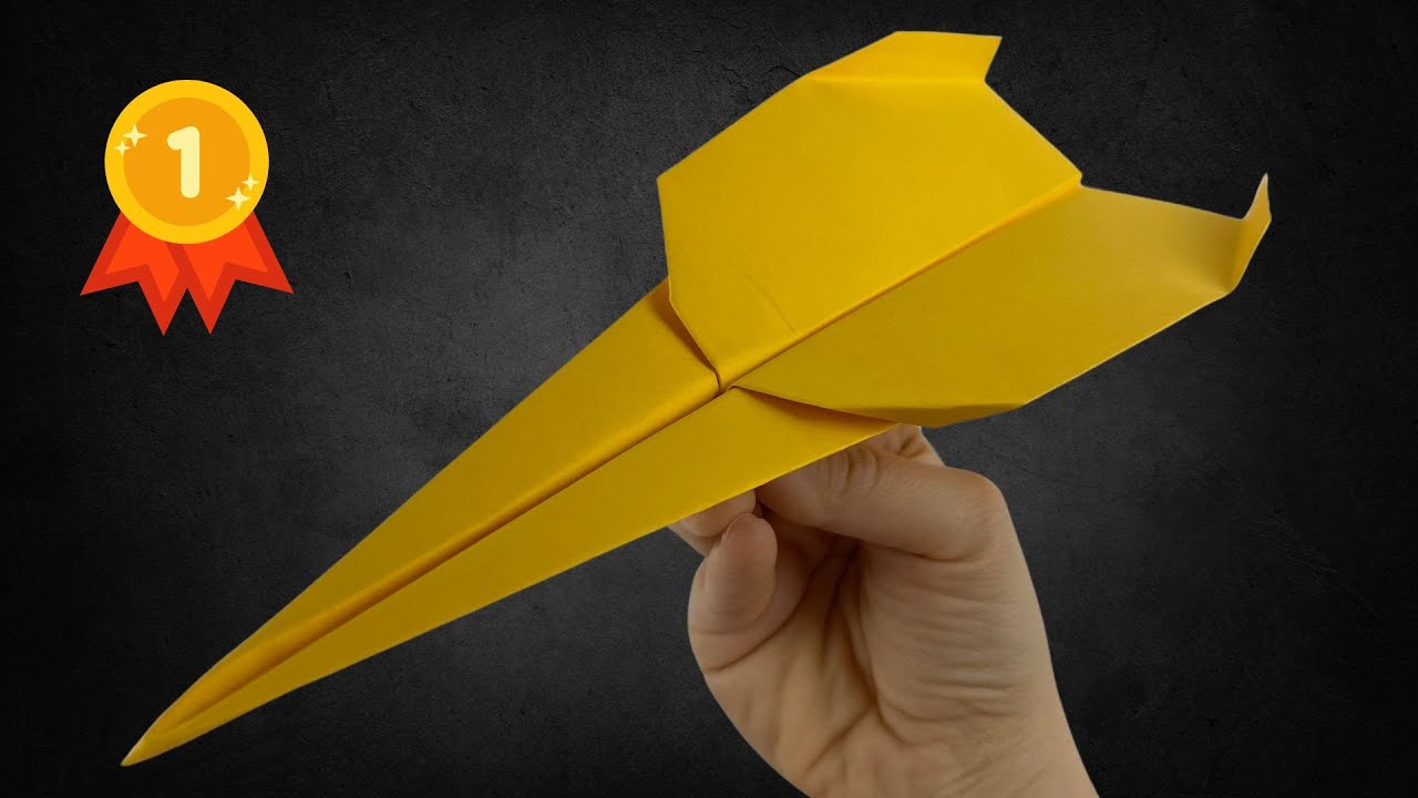 Awesome Paper Jet Plane Tutorial 🛩️ - YouTube