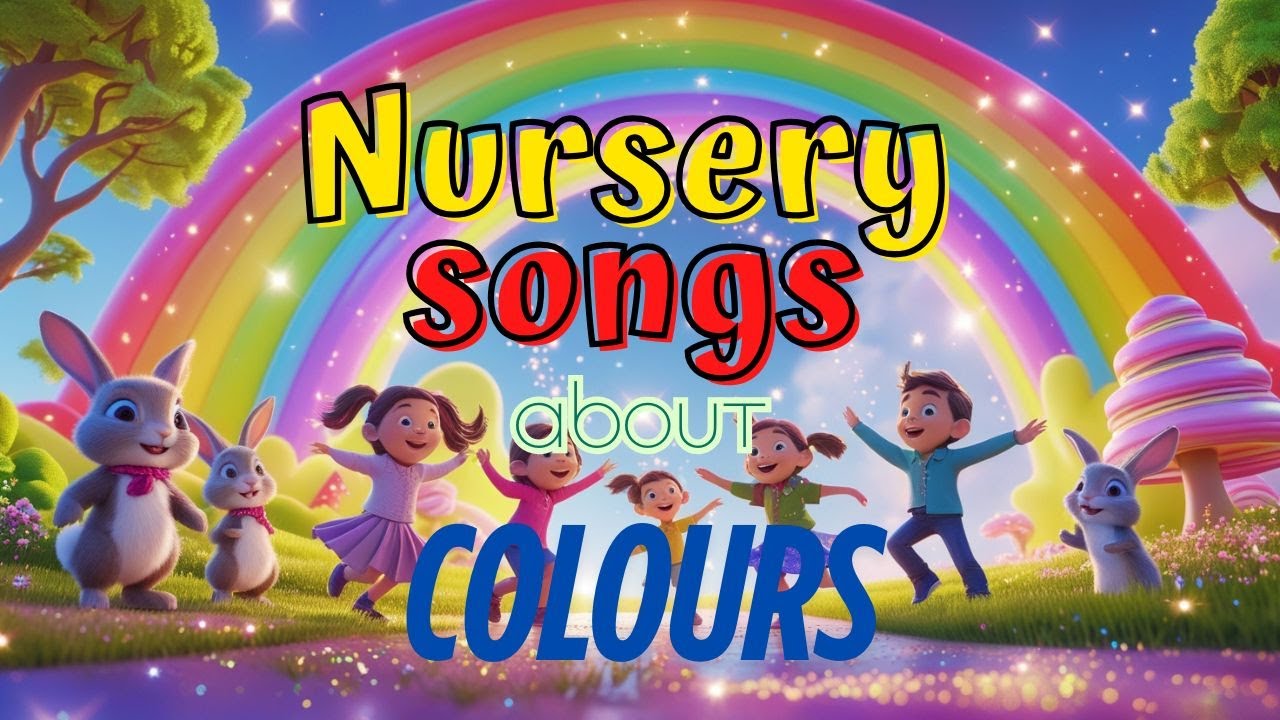 Colors All Around | Nursery Rhymes | Nursery Songs | Songs For Baby ...