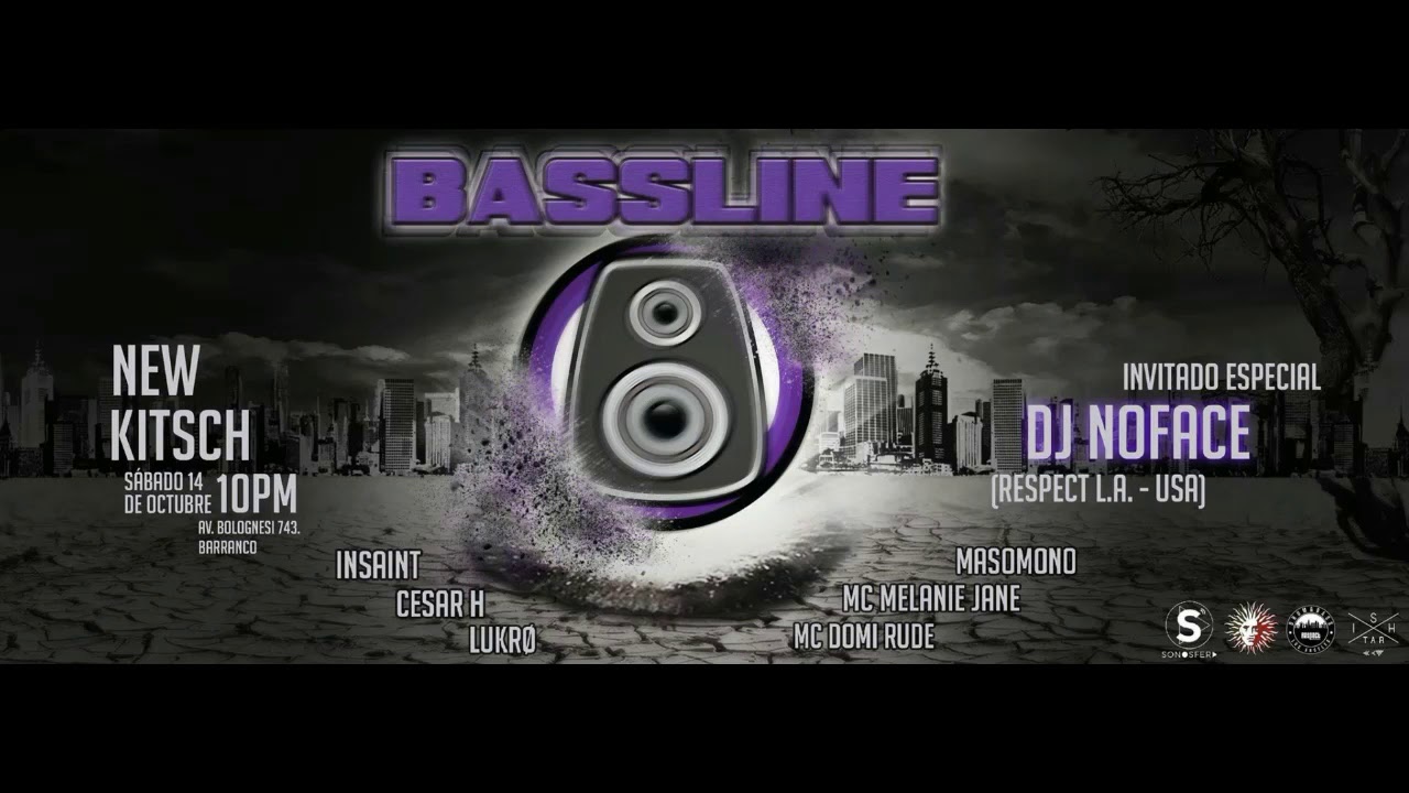 Bassline 14 October 2017 DJ Noface and MC Melanie Jane - YouTube
