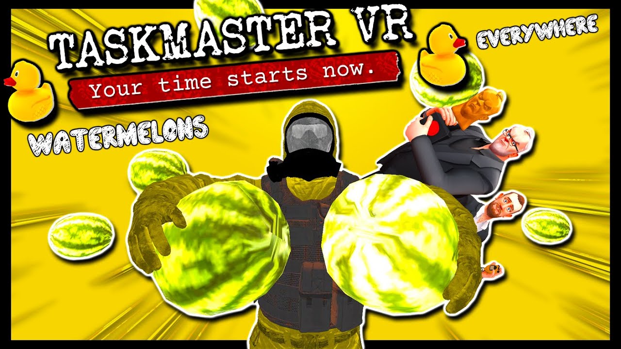 Watermelons Everywhere | Taskmaster VR EPISODE 1 - YouTube