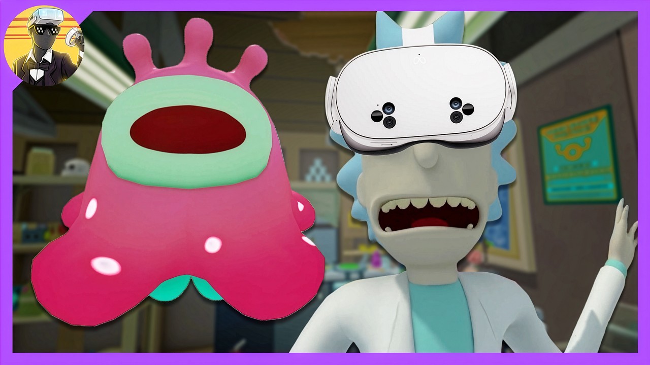 Rick Kidnapps an Alien Baby!? | Rick and Morty VR - YouTube