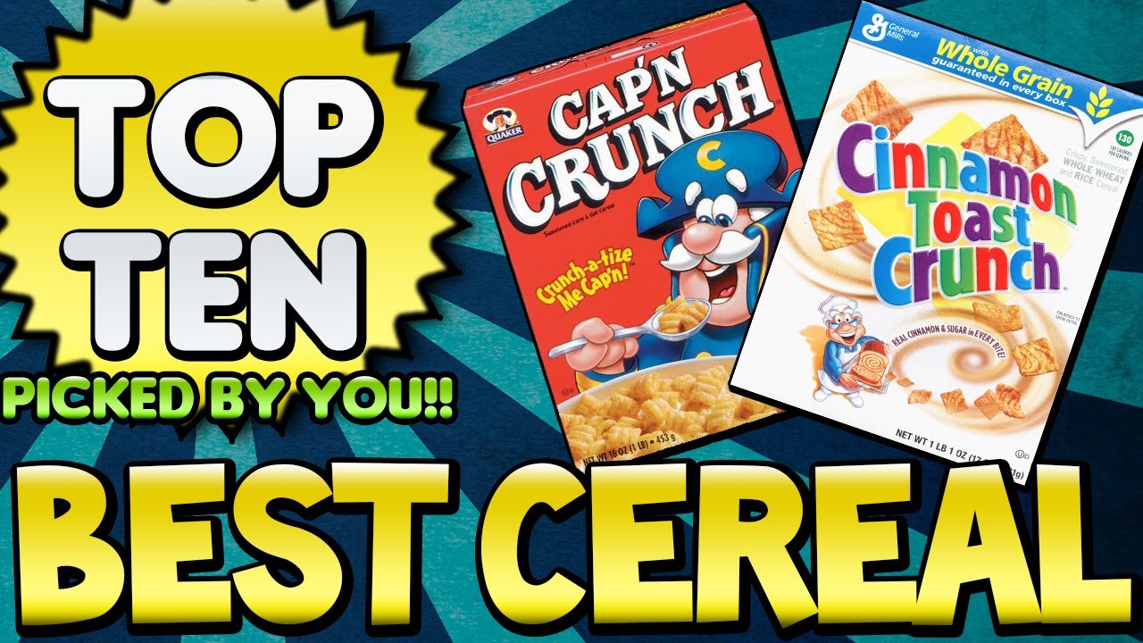 Top Ten "BEST CEREAL" In History (Top Ten - Top 10) Picked by You ...