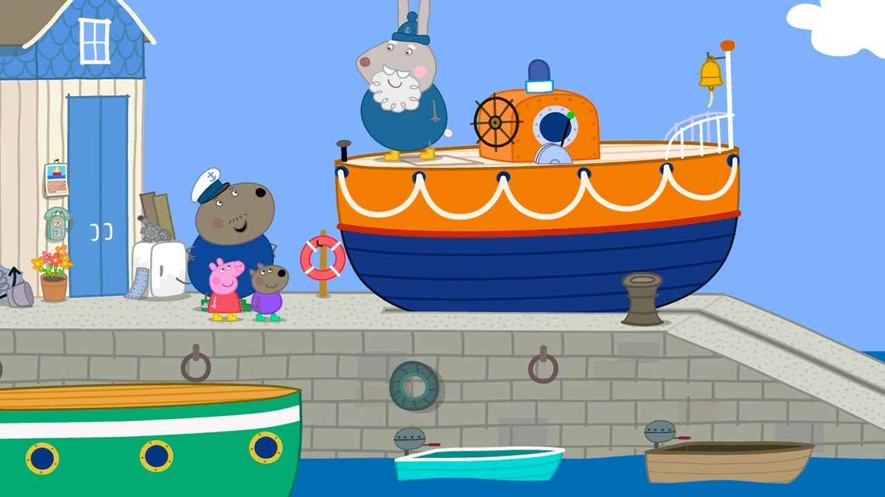 Peppa's Lifeboat Adventure ⚓ | Peppa Pig Full Episodes - YouTube