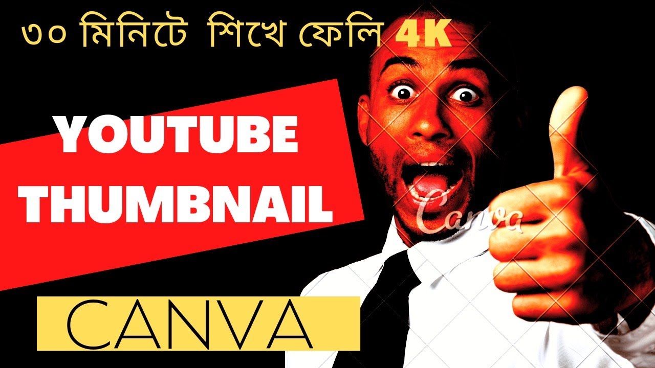 How To Make 4k Thumbnails For YouTube | Professional YouTube Thumbnail ...