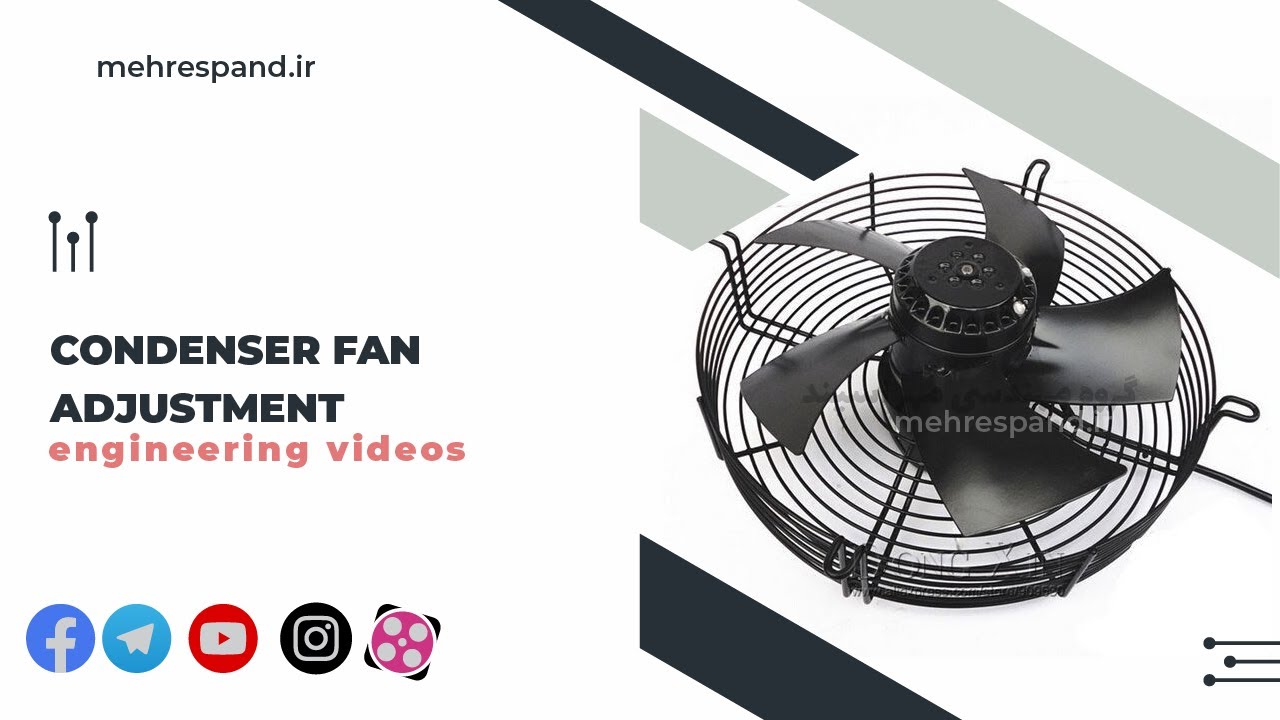 Condenser fan adjustment - YouTube