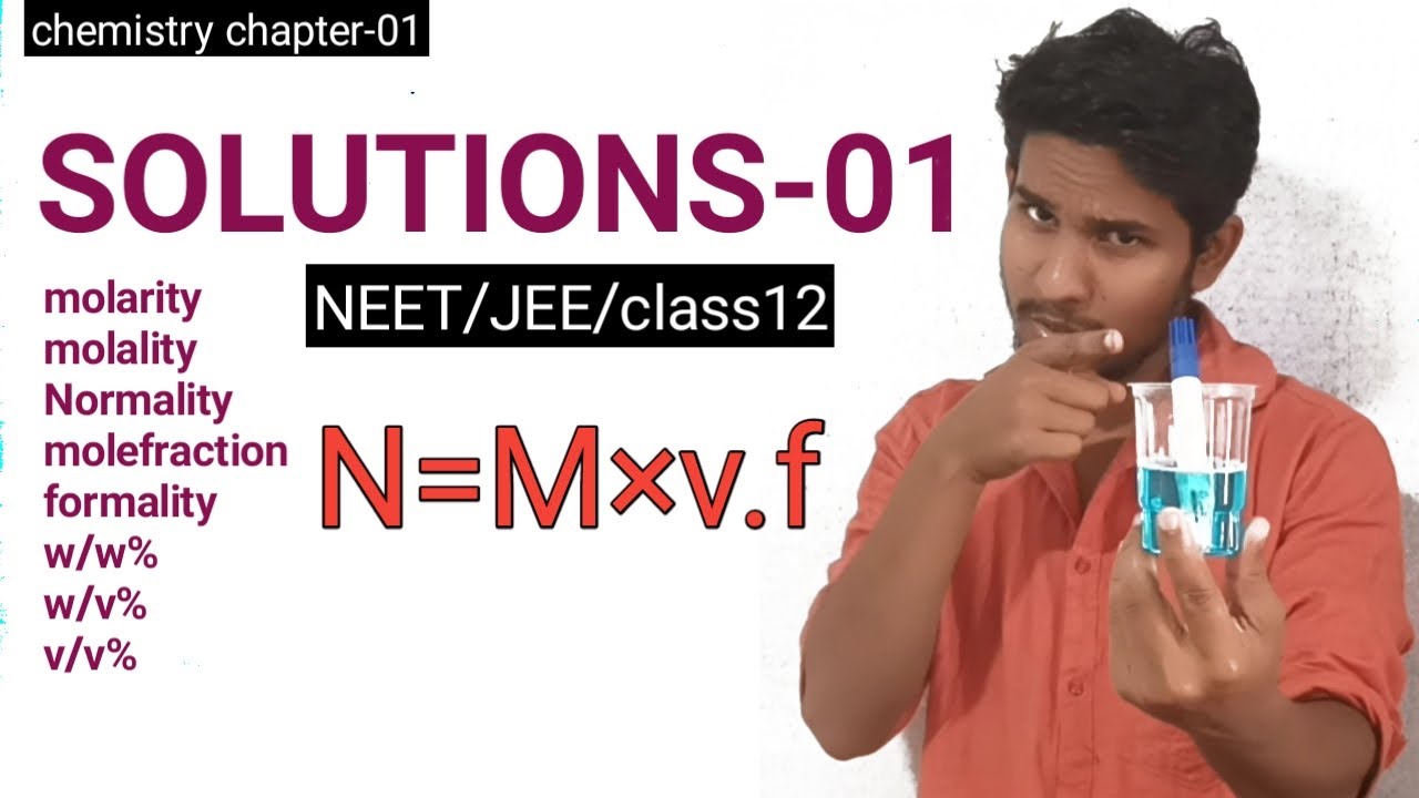 Solutions chemistry class 12 | Liquid Solution | solutiin all formula ...