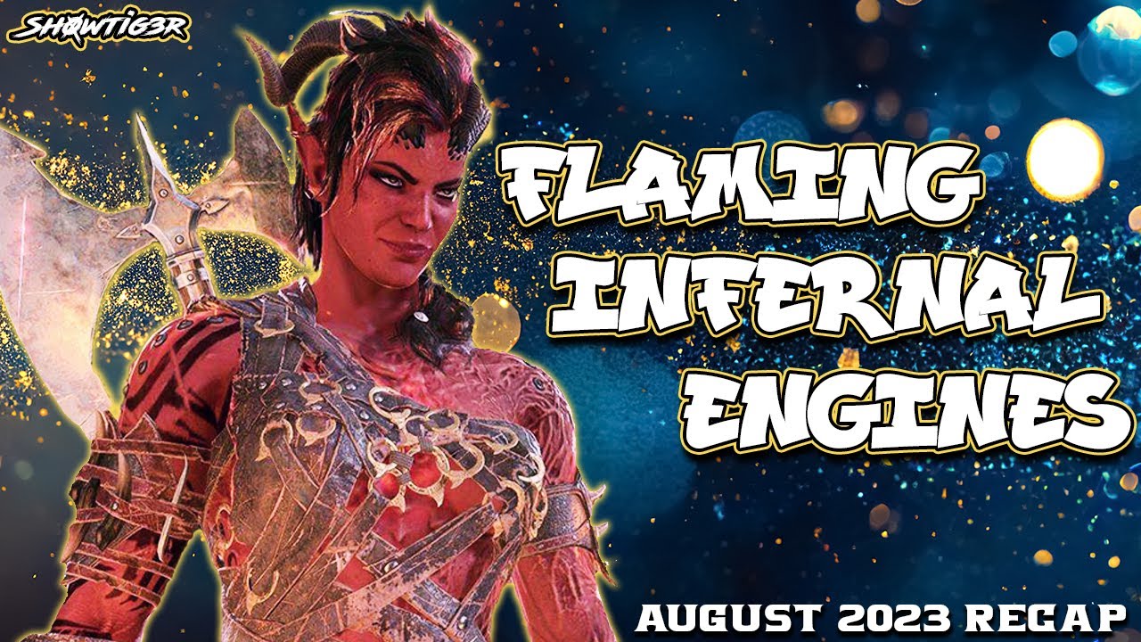 Flaming Infernal Engines 🔥 | Twitch August 2023 Recap - YouTube
