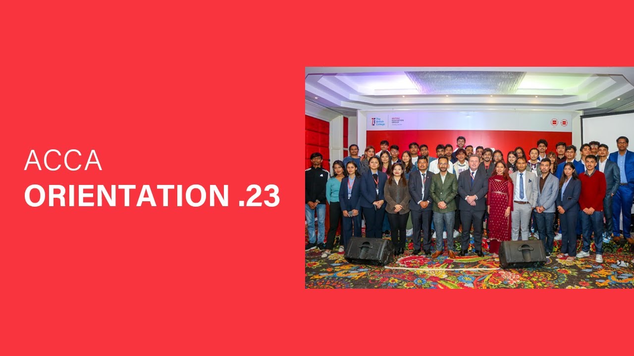 ACCA Orientation Programme 2023 | The British College - YouTube