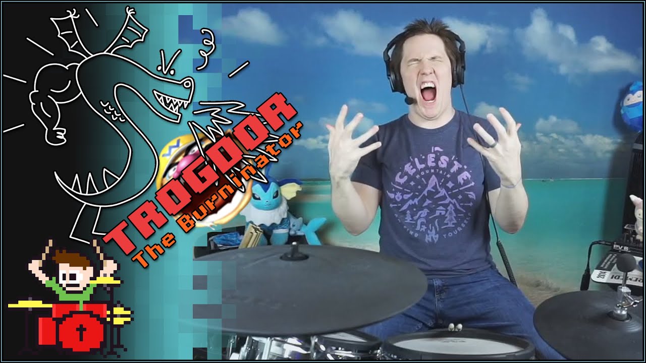 TROGDOR!!! ON DRUMS!!! - YouTube