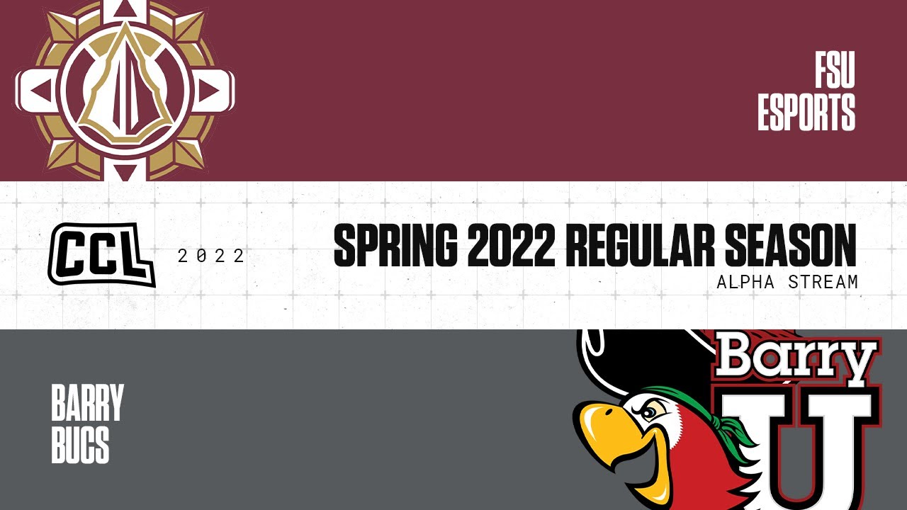 FSU Esports vs Barry Bucs | CCL 2022 Regular Season | Week 11 Day 2 ...