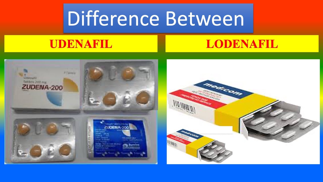 Difference between Udenafil and Lodenafil - YouTube