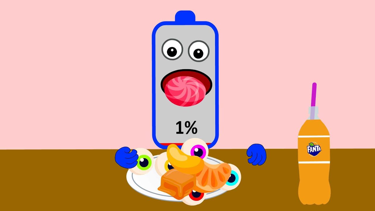 Outsmarted | Asmr Mukbang Animation | Battery charging animation | NCR ...