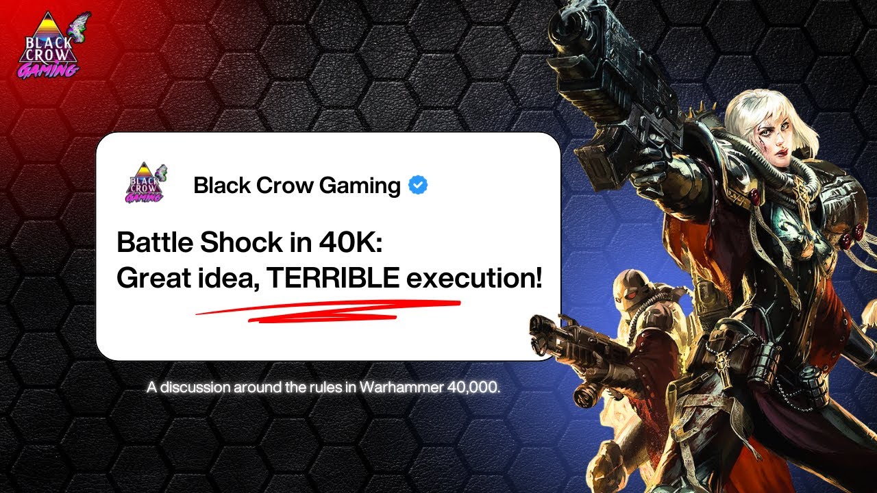 Battle Shock in 40K: Great idea, TERRIBLE execution! - YouTube