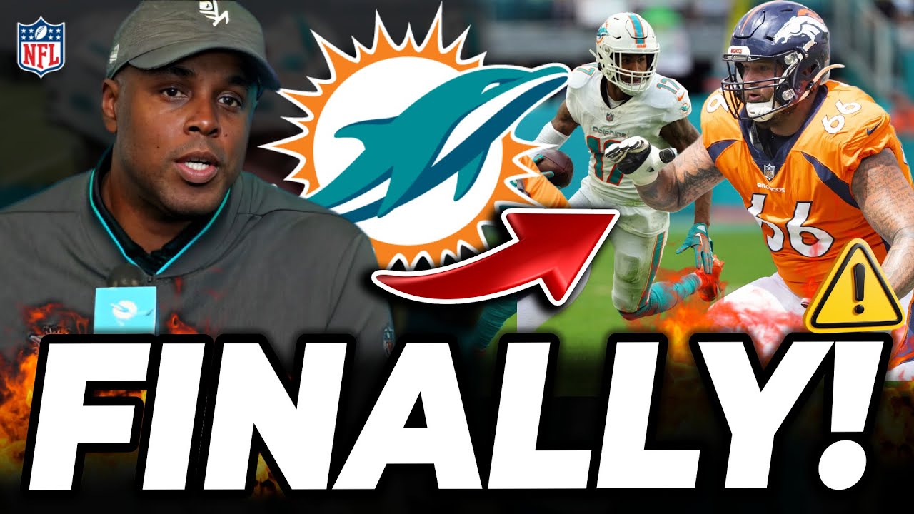 🔴BREAKING NEWS! MIAMI DOLPHINS NEWS TODAY NFL 2025 MIKE MCDANIEL TUA ...