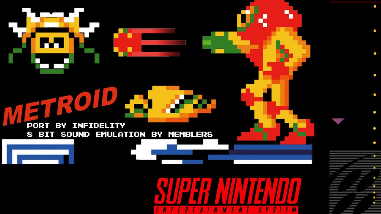 Metroid 1 SNES Version - YouTube