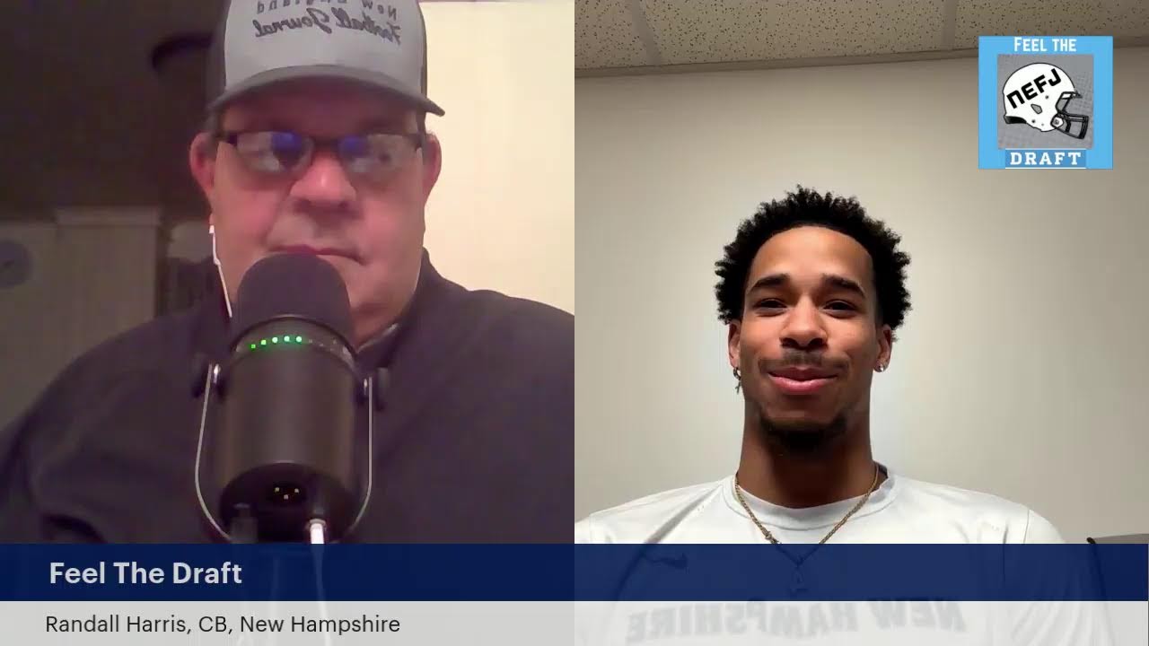 Feel The Draft: Randall Harris, CB, New Hampshire - YouTube