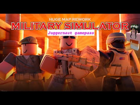 Military Simulator | Juggernaut gamepass - YouTube