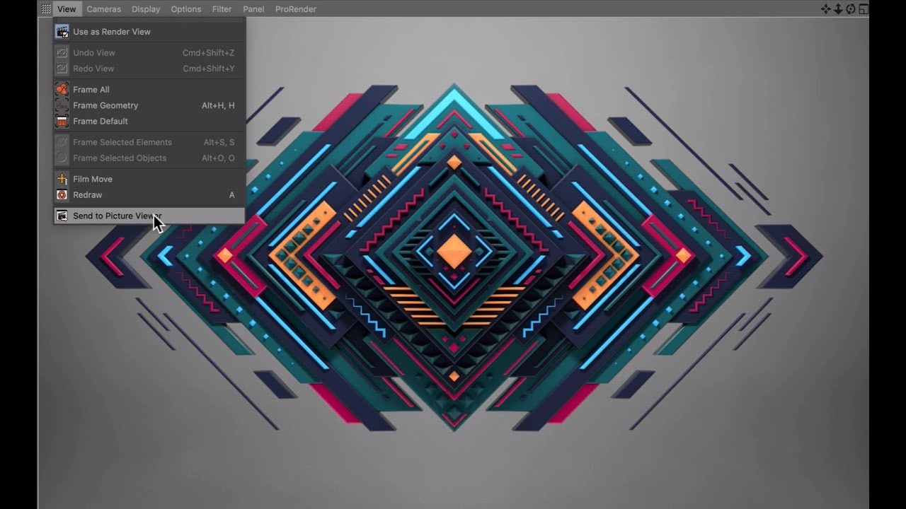 Tip - 258: Send viewport renderings to the Picture Viewer in Cinema 4D ...